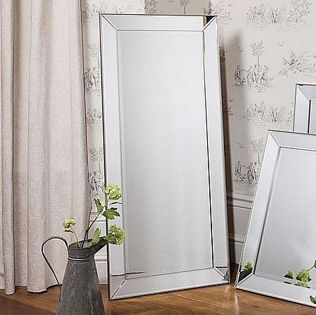 מראה מלבנית לתליה מידה 73X101 ס''מ | לבית ולגינה | מראות